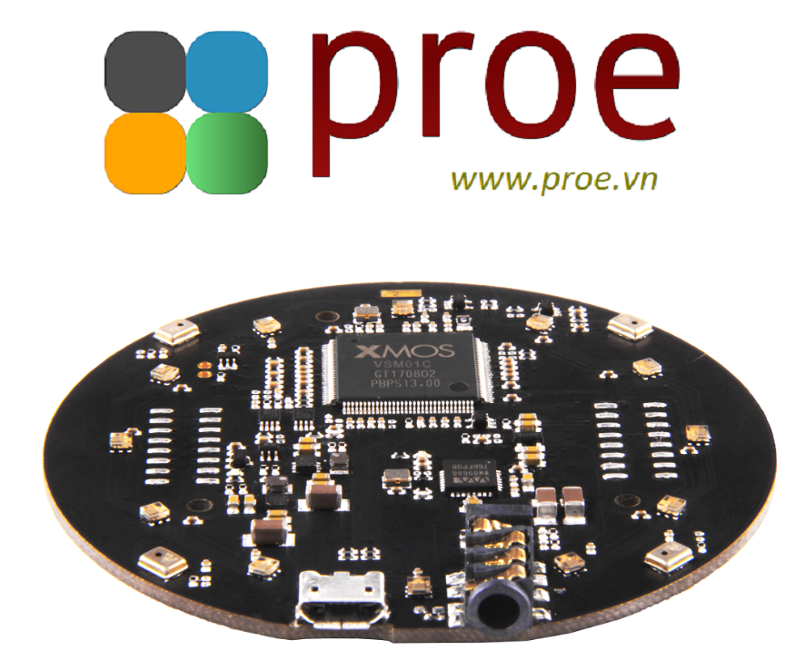 ReSpeaker Mic Array v2.0 4 MIC | Điện tử ProE