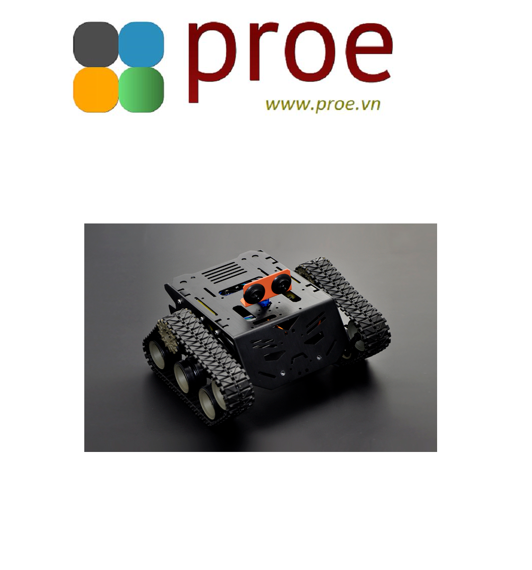 Devastator Tank Mobile Robot Platform Metal DC Gear Motor | Điện tử ProE