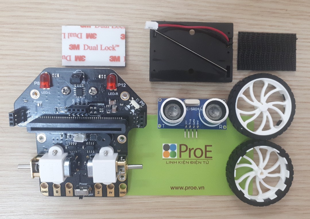 Micro Maqueen Micro Bit Robot Platform | Điện Tử Proe