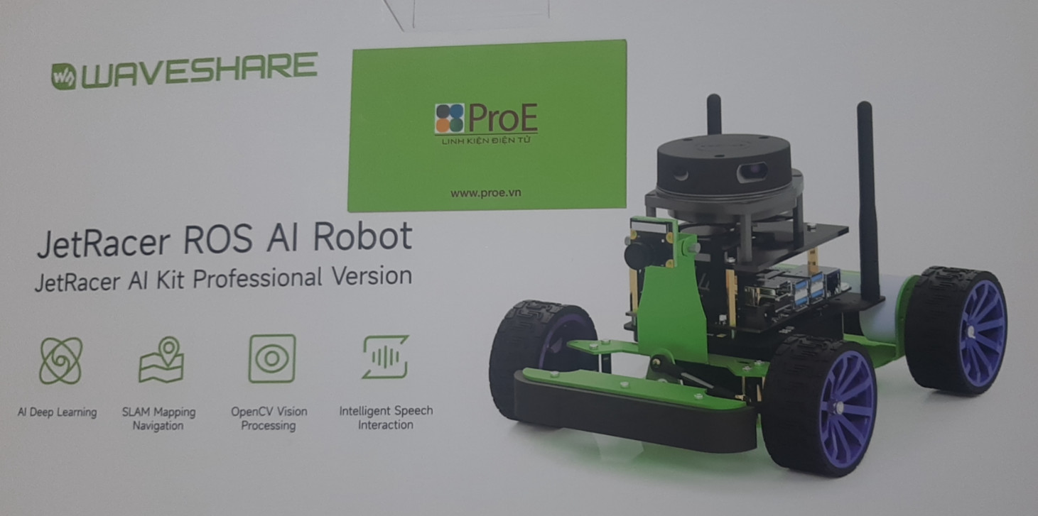 JetRacer ROS AI Kit Jetson Nano B01 | Điện tử ProE
