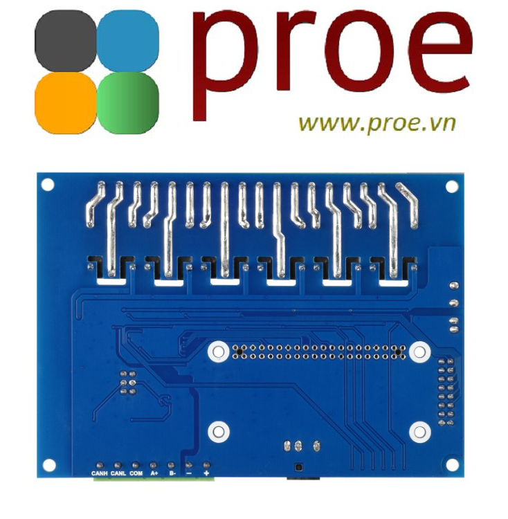 Industrial 6-ch Relay Module for Raspberry Pi Zero, RS485/CAN, Isolated ...
