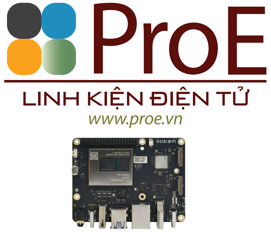 RUBIK Pi 3 QCS6490 Platform | Điện tử ProE