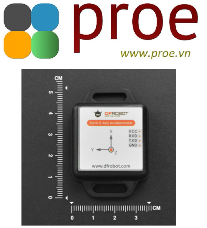 SEN0386 Serial 6-Axis Accelerometer for Arduino | Điện tử ProE
