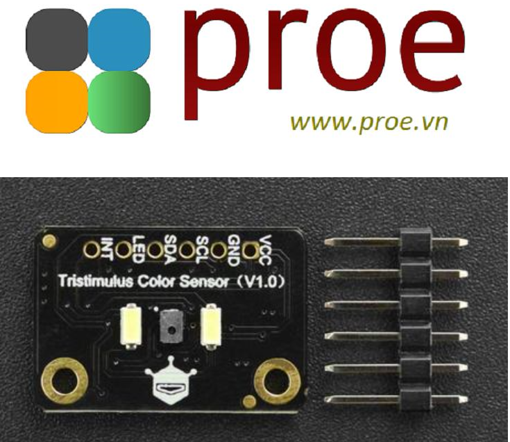 SEN0403 TCS3430 Tristimulus Color Sensor | Điện tử ProE