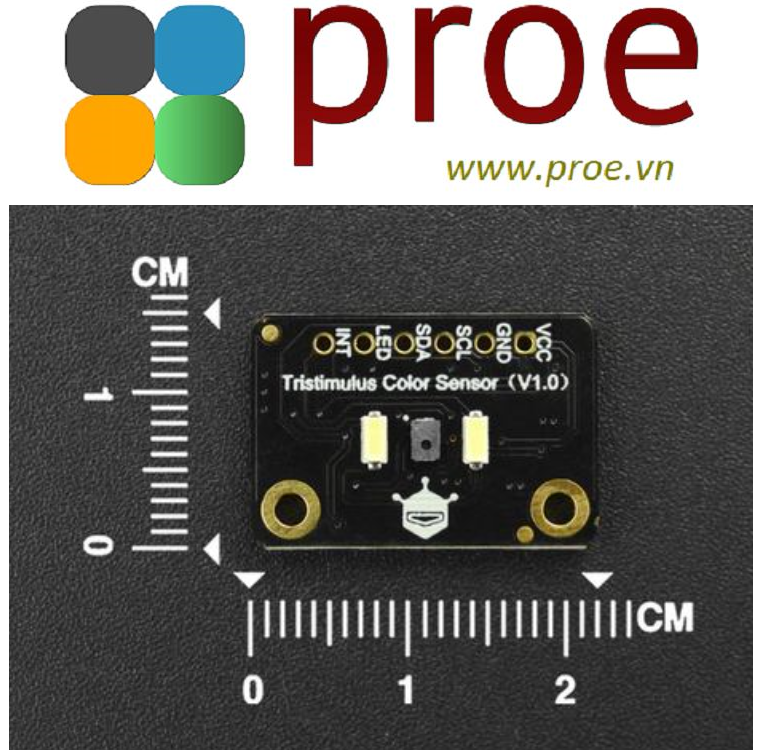 SEN0403 TCS3430 Tristimulus Color Sensor | Điện tử ProE