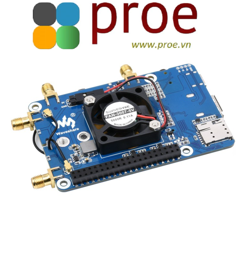 SIM8202G-M2 5G HAT (B) for Raspberry Pi, 5G/4G/3G, Snapdragon X55, Quad ...