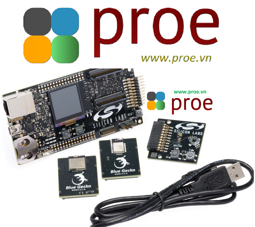 SLWSTK6101B Blue Gecko Bluetooth Smart Module Wireless Development Kit | Điện tử ProE