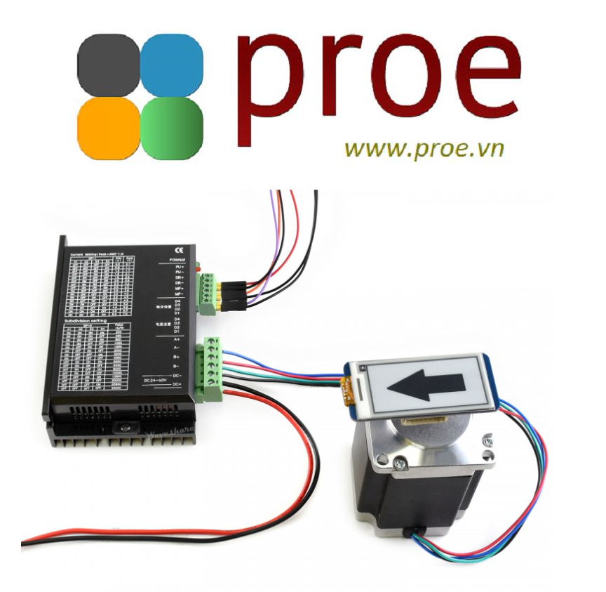 SMD258C Two-Phase Hybrid Stepper Motor Driver | Điện tử ProE