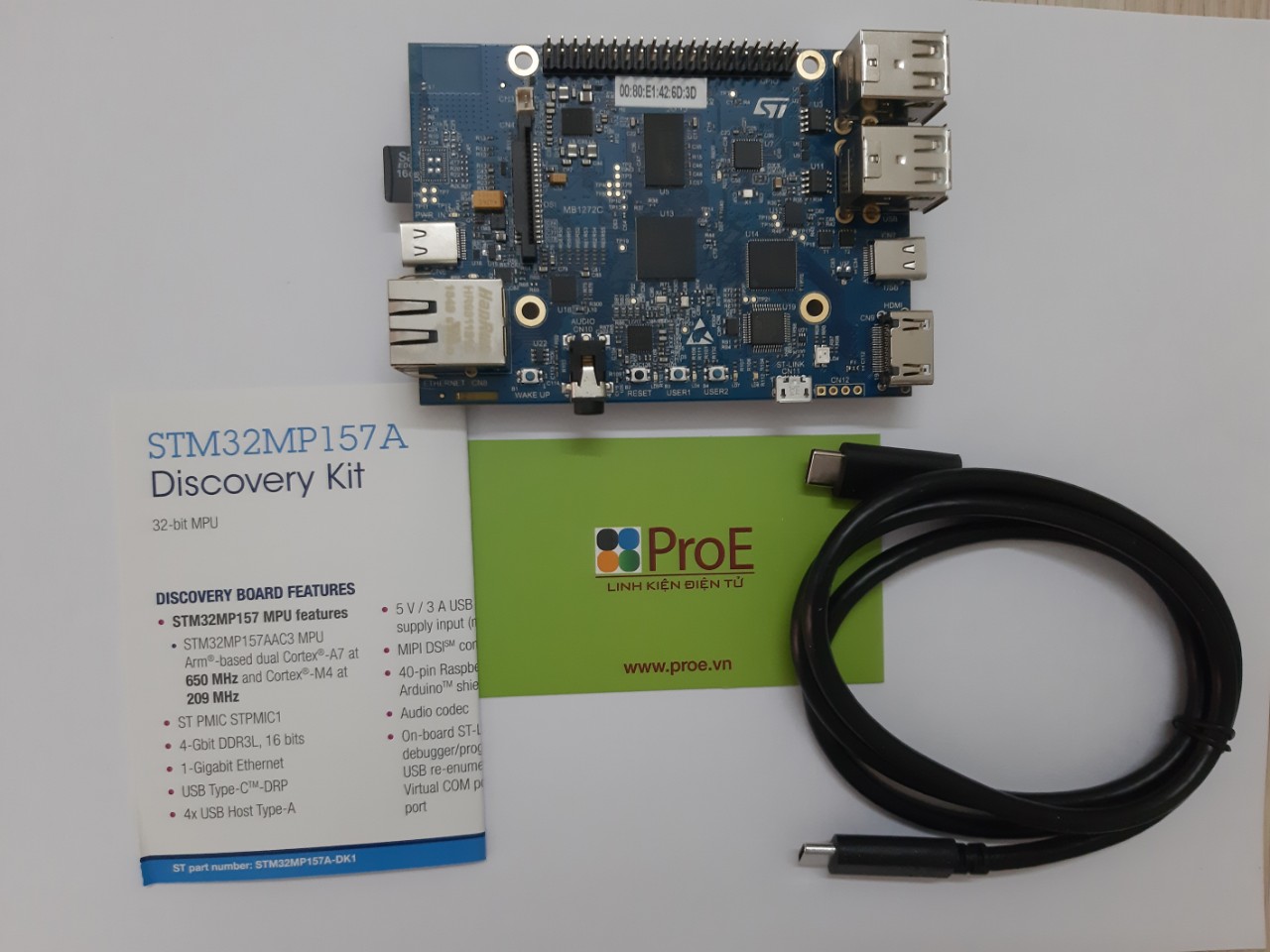 STM32MP157A-DK1 DISCOVERY STM32MP157A EVAL BRD | Điện tử ProE