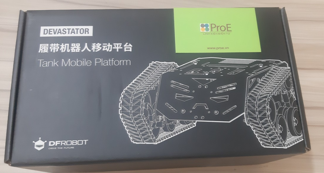 Devastator Tank Mobile Robot Platform Metal DC Gear Motor | Điện tử ProE