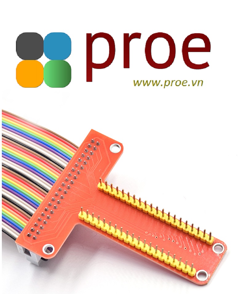 Đế Ra Chân Raspberry Pi - Test Board 40 Chân Raspberry Pi T-COBBLER ...
