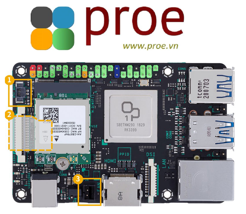 TINKER-BOARD-2S_4G_16G | Điện tử ProE