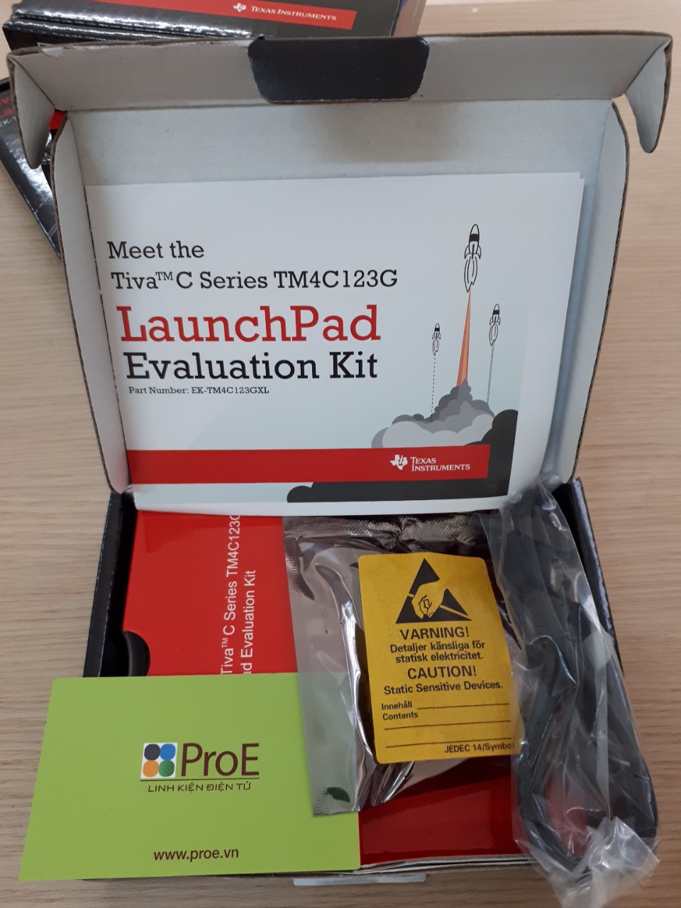 Kit ARM EK-TM4C123GX Tiva C Texas Instruments | Điện tử ProE