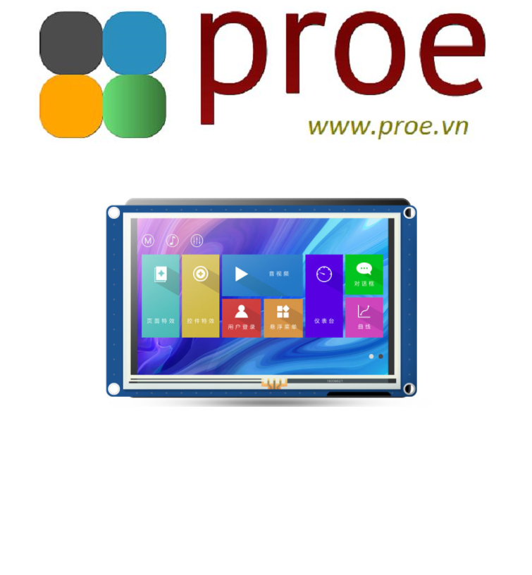 TJC 5 inch TJC8048X550_011R | Điện tử ProE