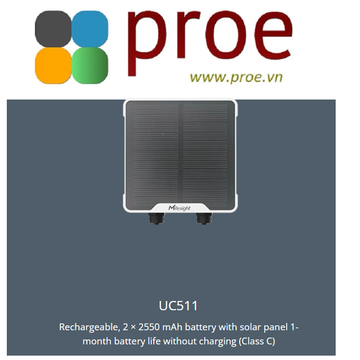 UC511 LoRaWAN Solenoid Valve Controller | Điện tử ProE