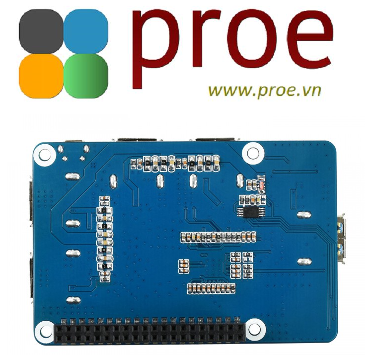 USB 3.2 Gen1 HUB HAT USB 3.2 Gen1 HUB HAT for Raspberry Pi, 4x USB 3.2 ...