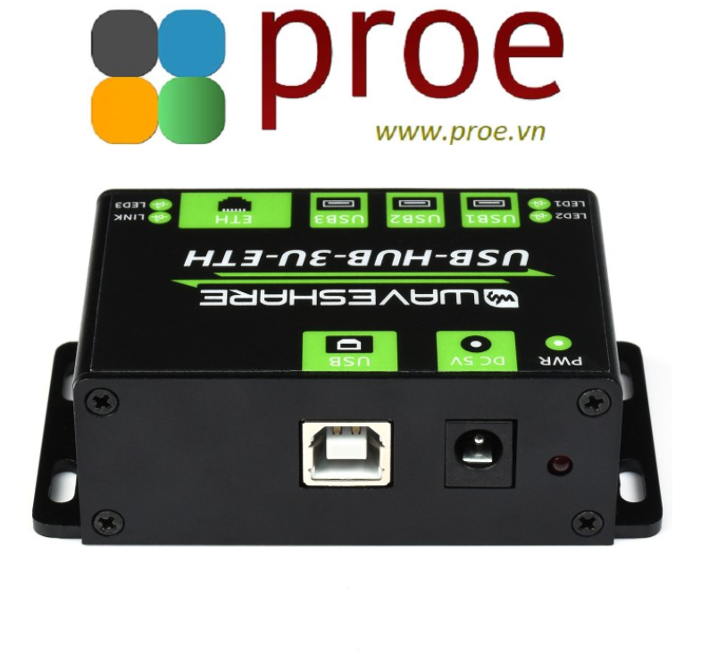 Industrial Grade Multifunctional USB HUB, Extending 3x USB ports + 100M ...