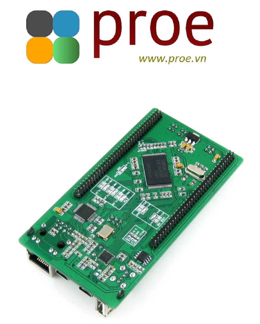 Stm32 Mcu Core Board Stm32f407igt6 Io Expander Usb Hsfs Ethernet Nandflash Điện Tử Proe