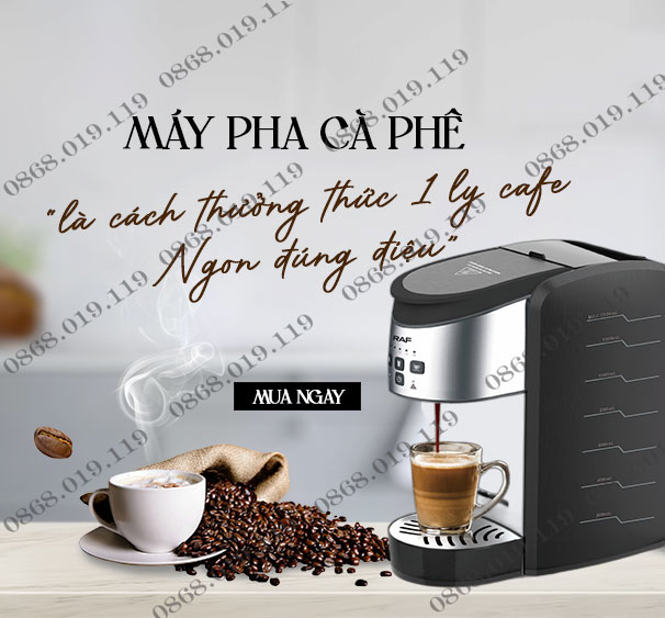 Máy Pha Cà Phê RAF R106 hàng chính hãng, giá rẻ, chất lượng cao