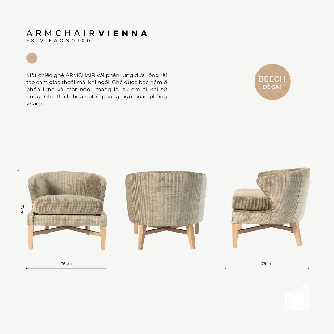 Sofa VIENNA 76x79x71x47 | Handpick Factory
