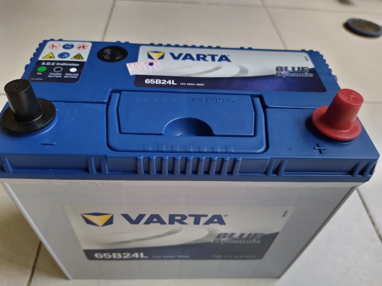Thay Ắc quy Varta 65B24L/LS 50Ah chính hãng - Tận Nơi Tại TPHCM