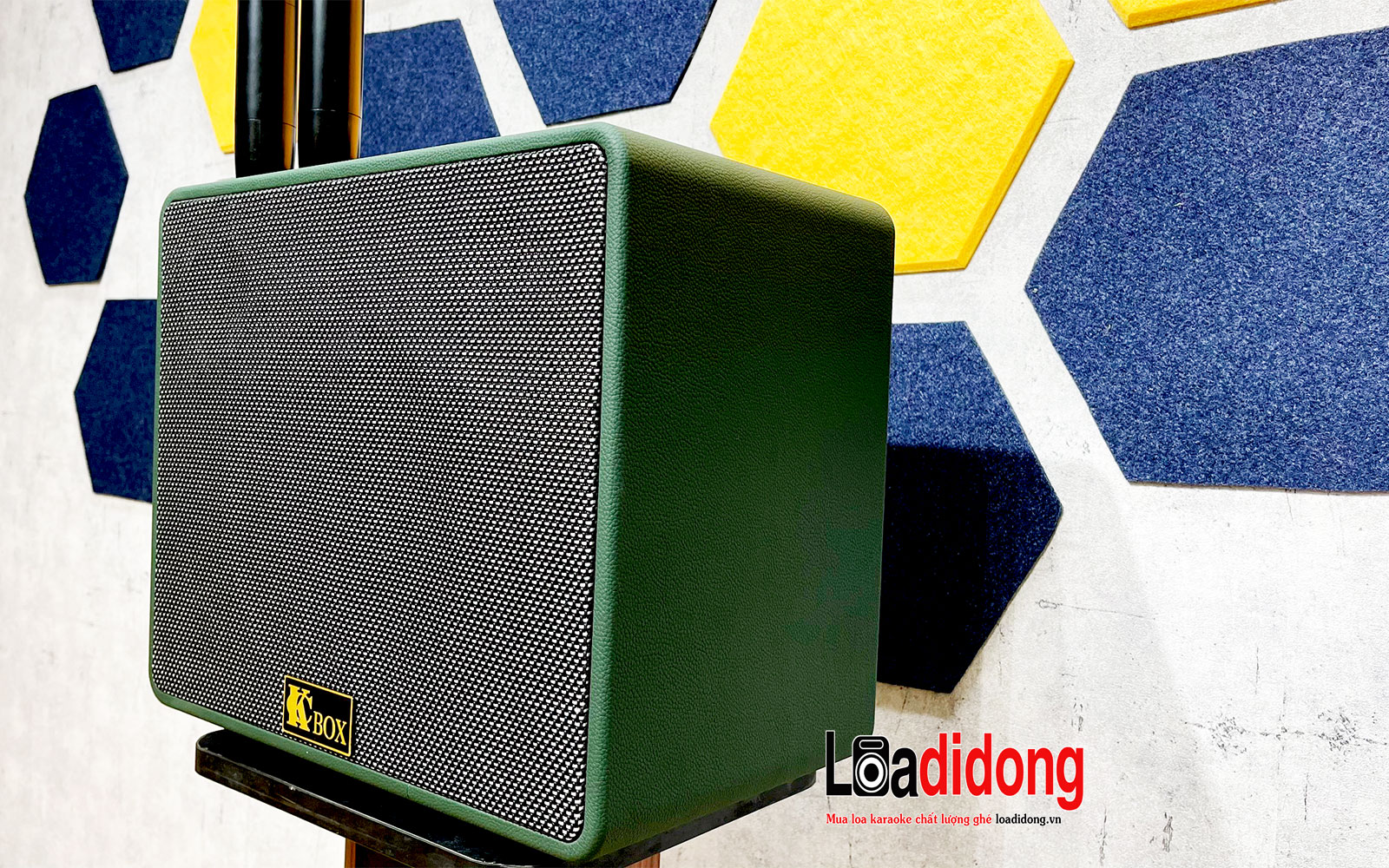 KC Box 350 Pro - Loa Karaoke Xách Tay Bass 20cm Mẫu Mới 2023