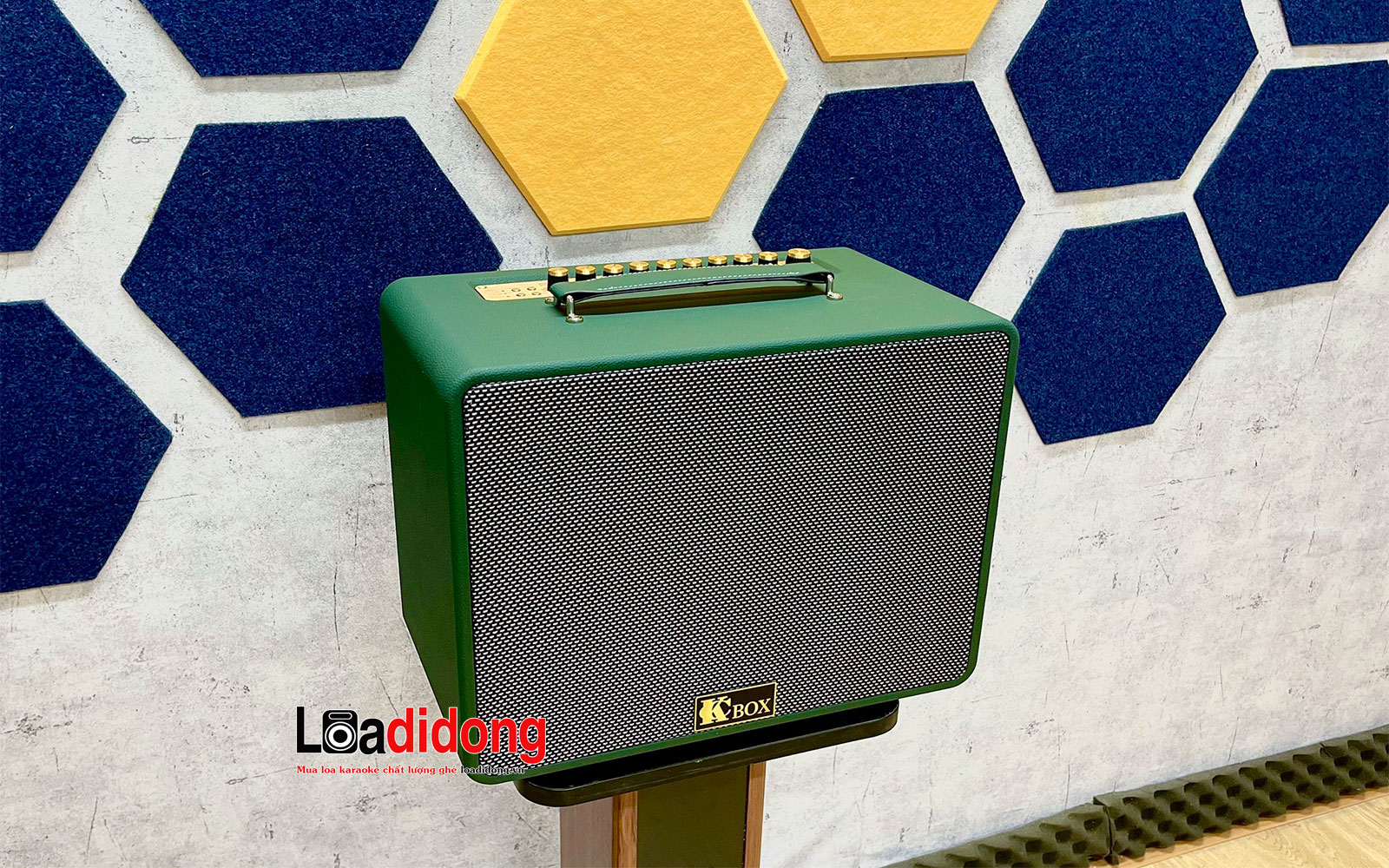 KC Box 350 Pro - Loa Karaoke Xách Tay Bass 20cm Mẫu Mới 2023