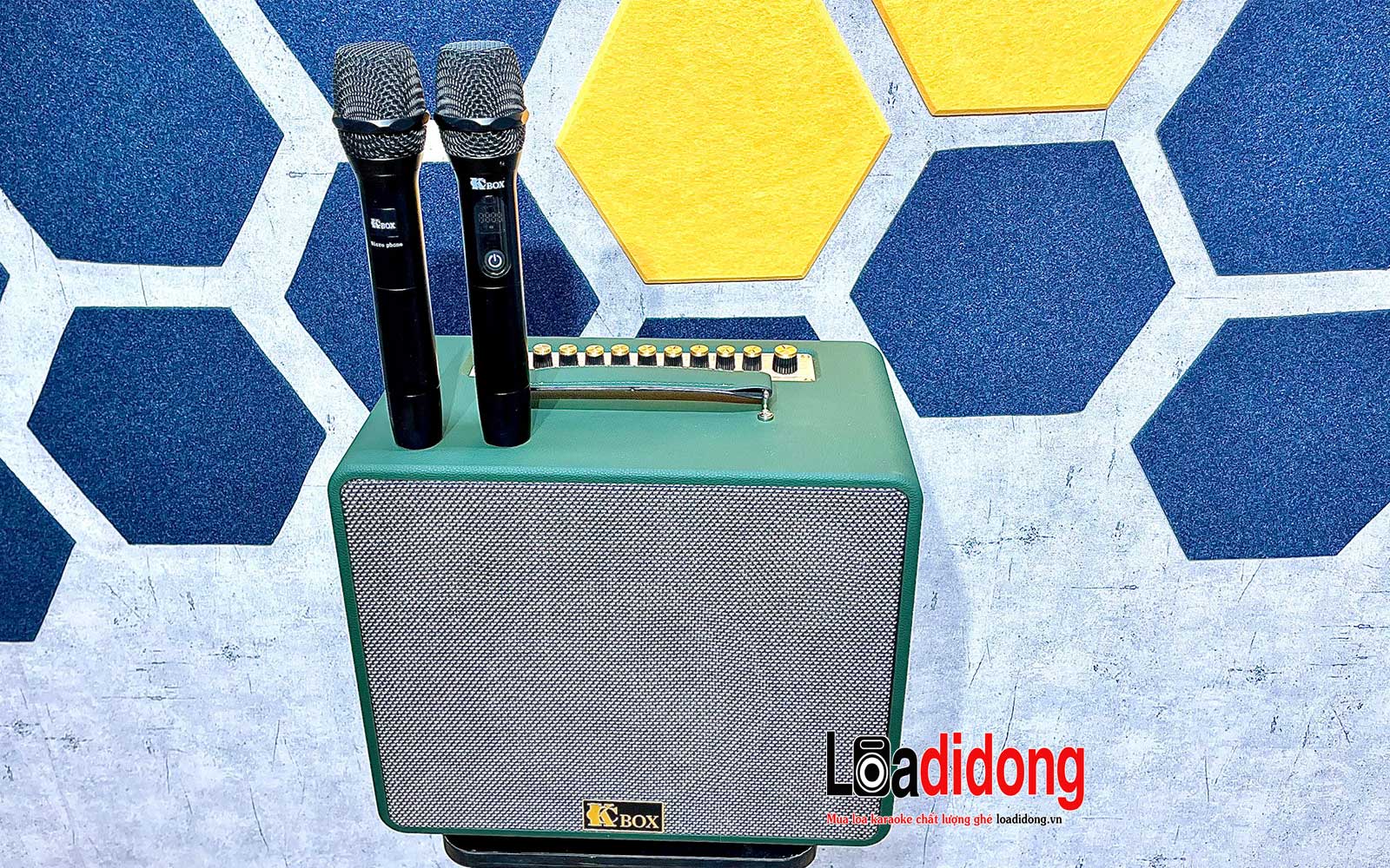 KC Box 350 Pro - Loa Karaoke Xách Tay Bass 20cm Mẫu Mới 2023