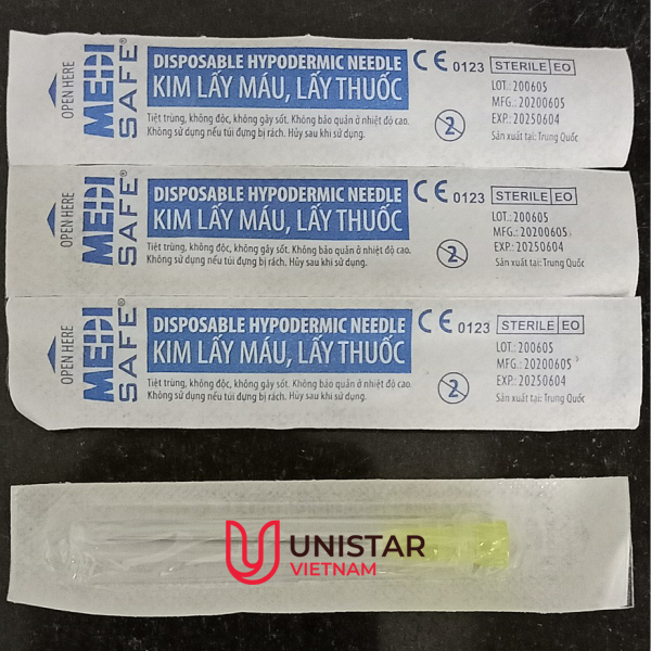 Kim lấy máu, lấy thuốc MEDISAFE 20G (hộp 100 chiếc) | CÔNG TY TNHH ...