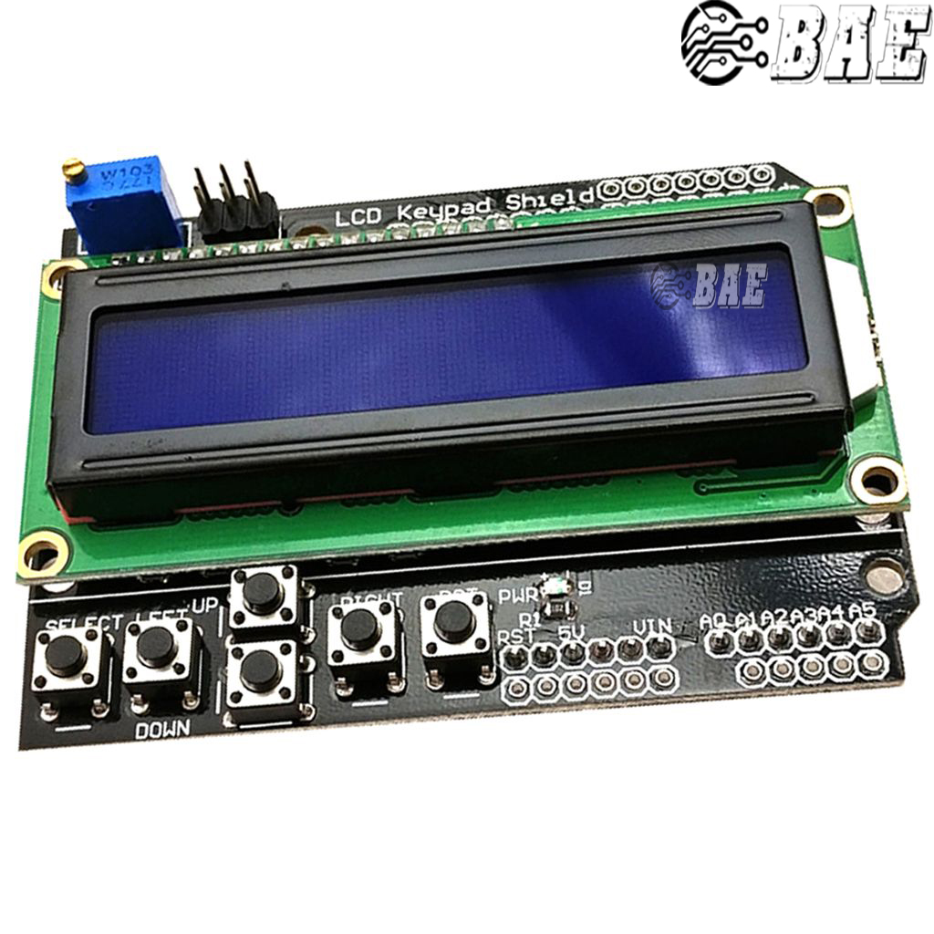 Arduino Shield LCD 1602 - BAE - Module - Linh kiện - Phụ kiện điện tử ... Arduino Shield LCD 1602 - BAE - Module - Linh kiện - Phụ kiện điện tử ...