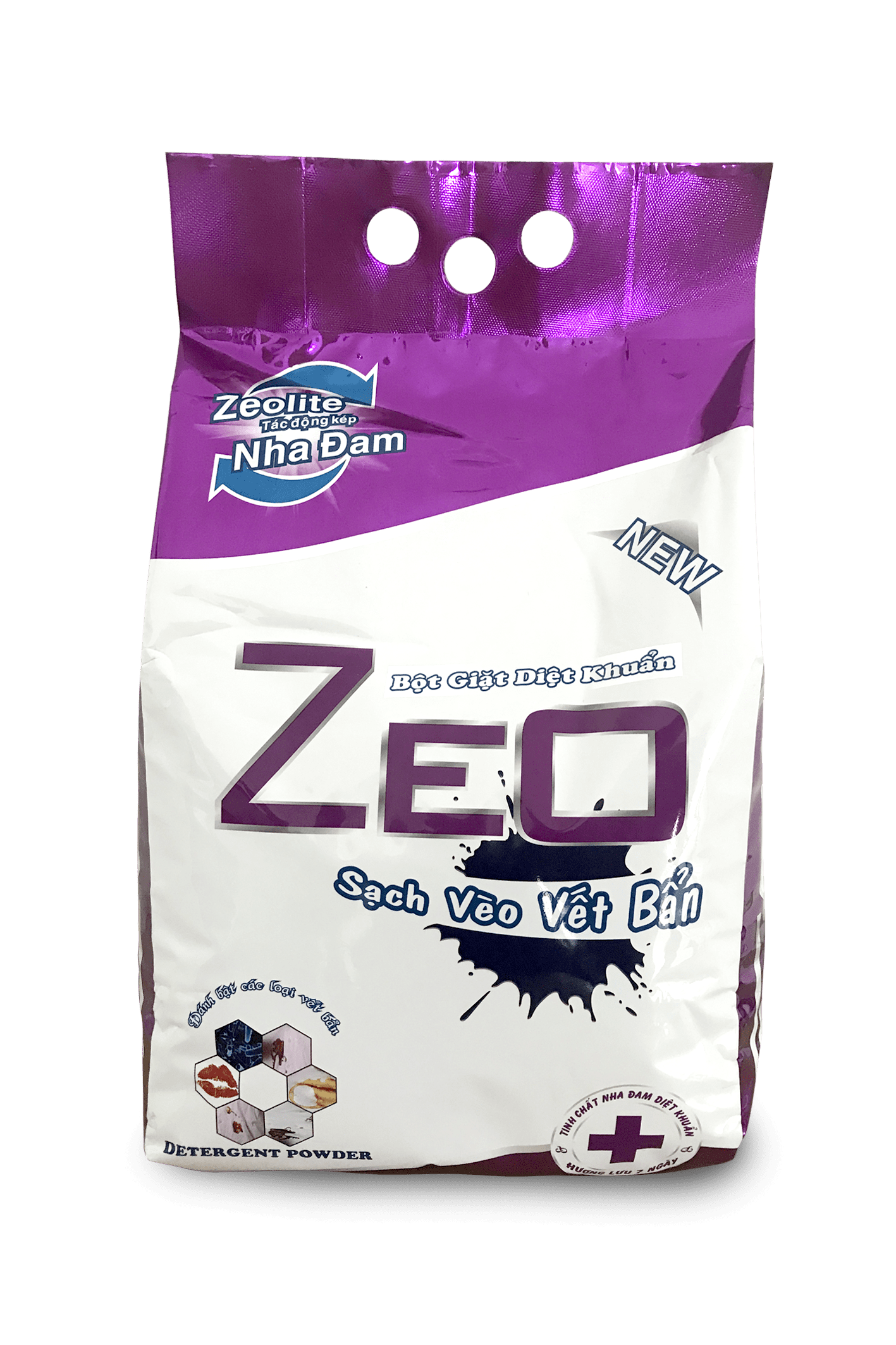 Bột giặt ZeO 4.5Kg - Nha đam - Dòng sản phẩm tẩy rửa chất lượng