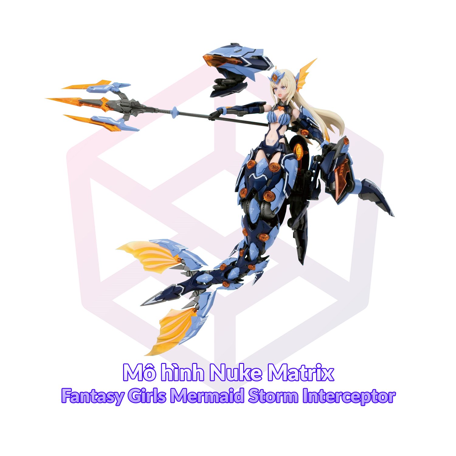 Mô hình Nuke Matrix Fantasy Girls Mermaid Storm Interceptor