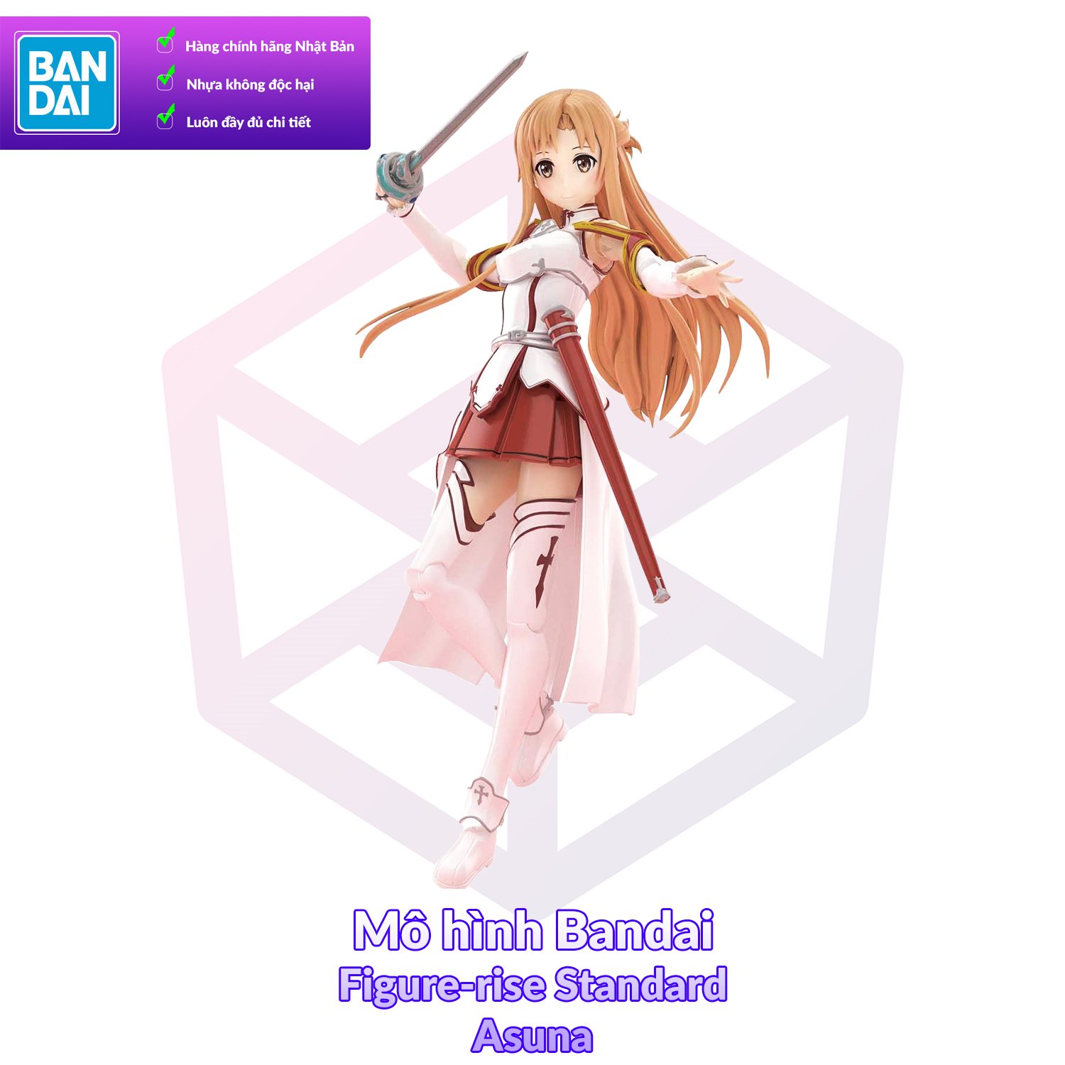 Mô Hình Bandai Figure-rise Standard Asuna Sword Art Online [FRS]