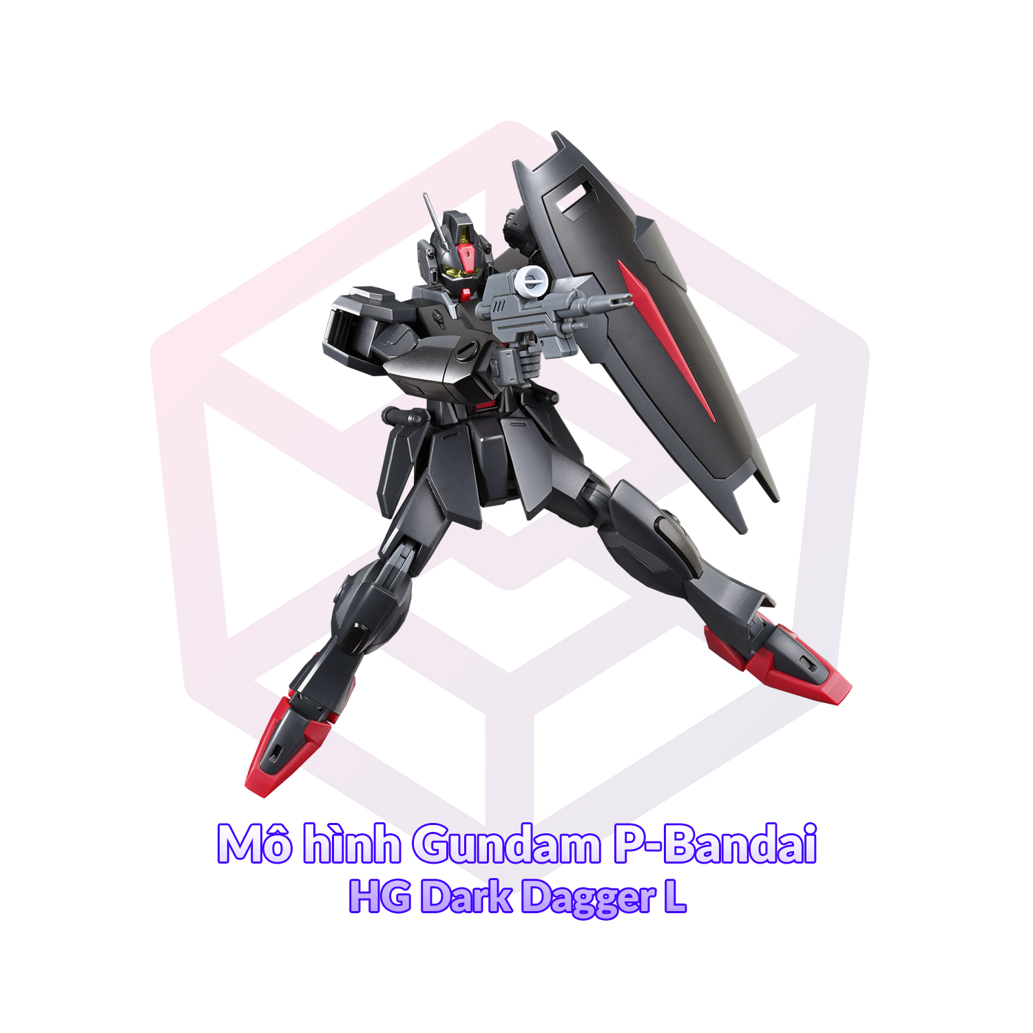 Mô hình Gundam P-Bandai HG Dark Dagger L 1/144 MS Gundam SEED