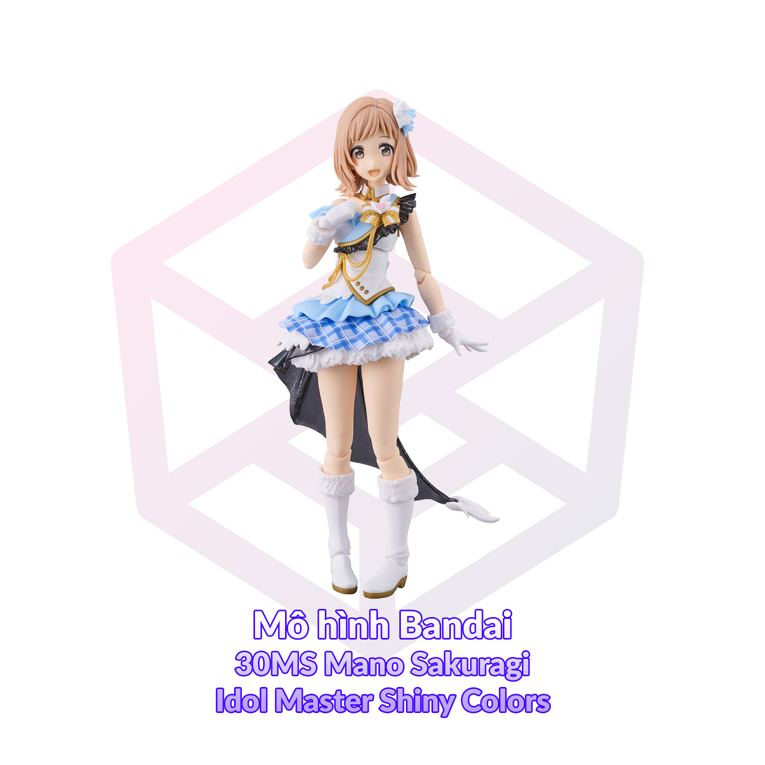 Mô hình Bandai 30MS Mano Sakuragi - Idol Master Shiny Colors