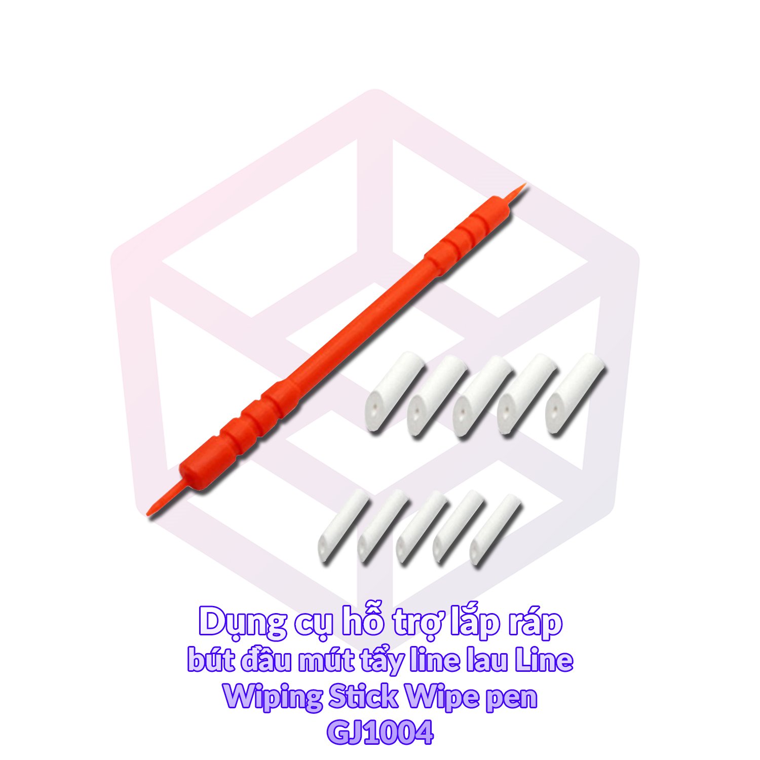 Dụng cụ hỗ trợ lắp ráp bút đầu mút tẩy line lau Line Wiping Stick Wipe ...