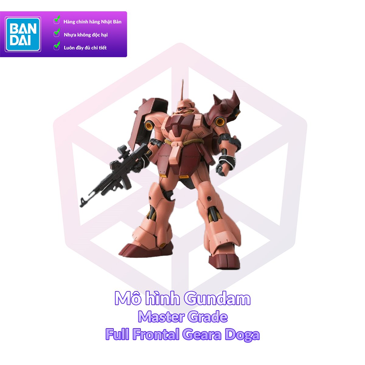 Mô Hình Gundam P-Bandai MG Full Frontal Geara Doga 1/100 MS Gundam ...
