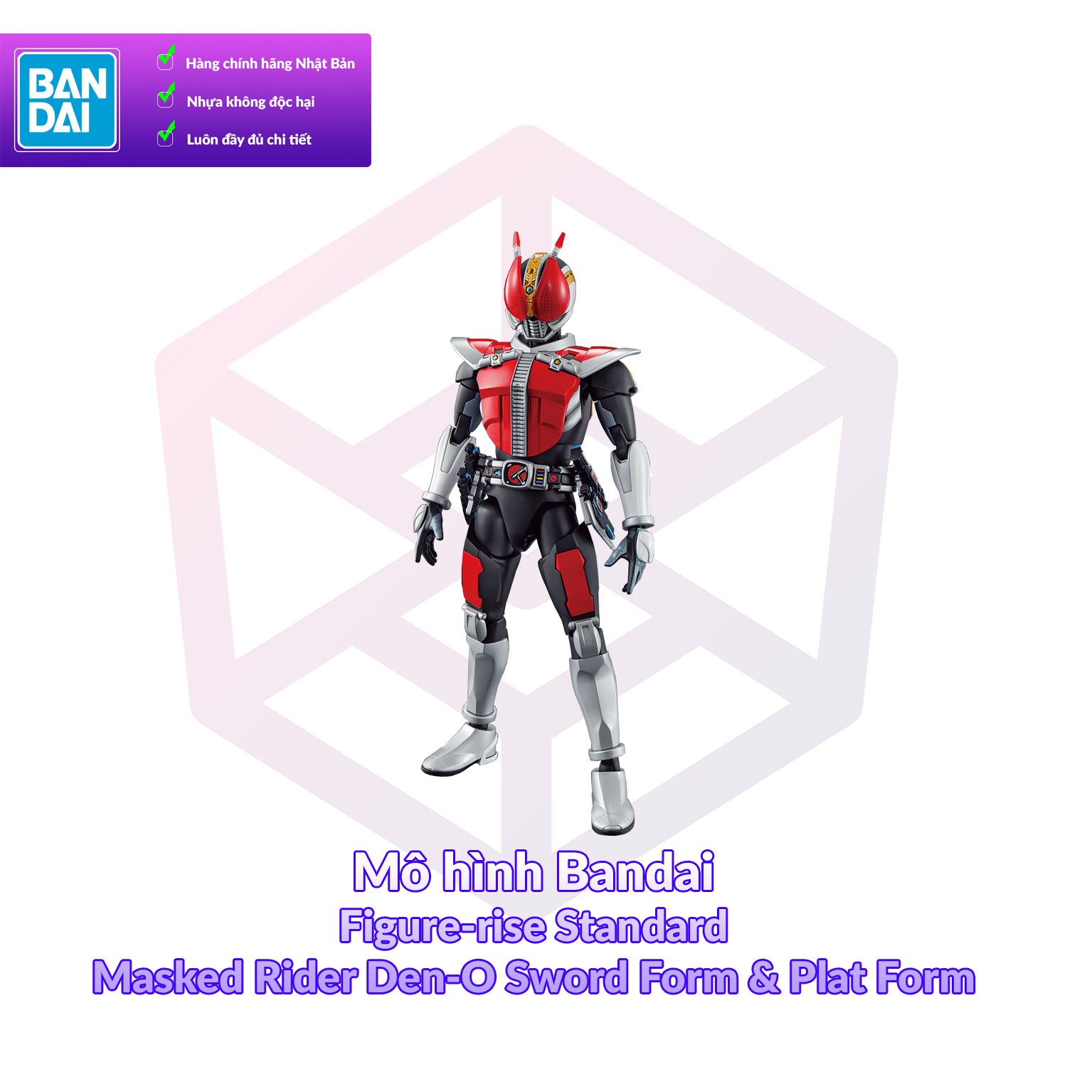 Mô hình Bandai Figure-rise Standard Masked Rider Den-O Sword Form ...