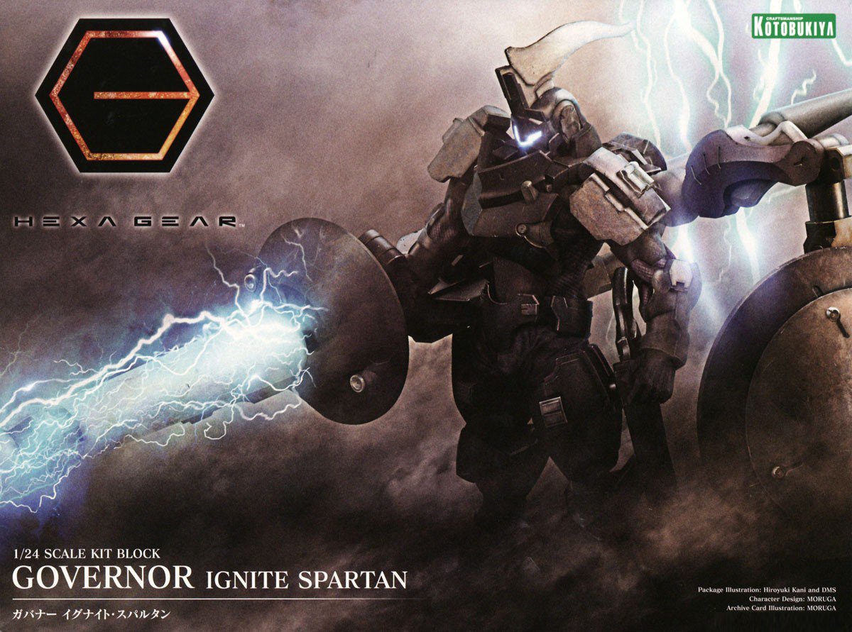 Mô hình Kotobukiya Hexa Gear Governor Ignite Spartan [KTB] [HXG]