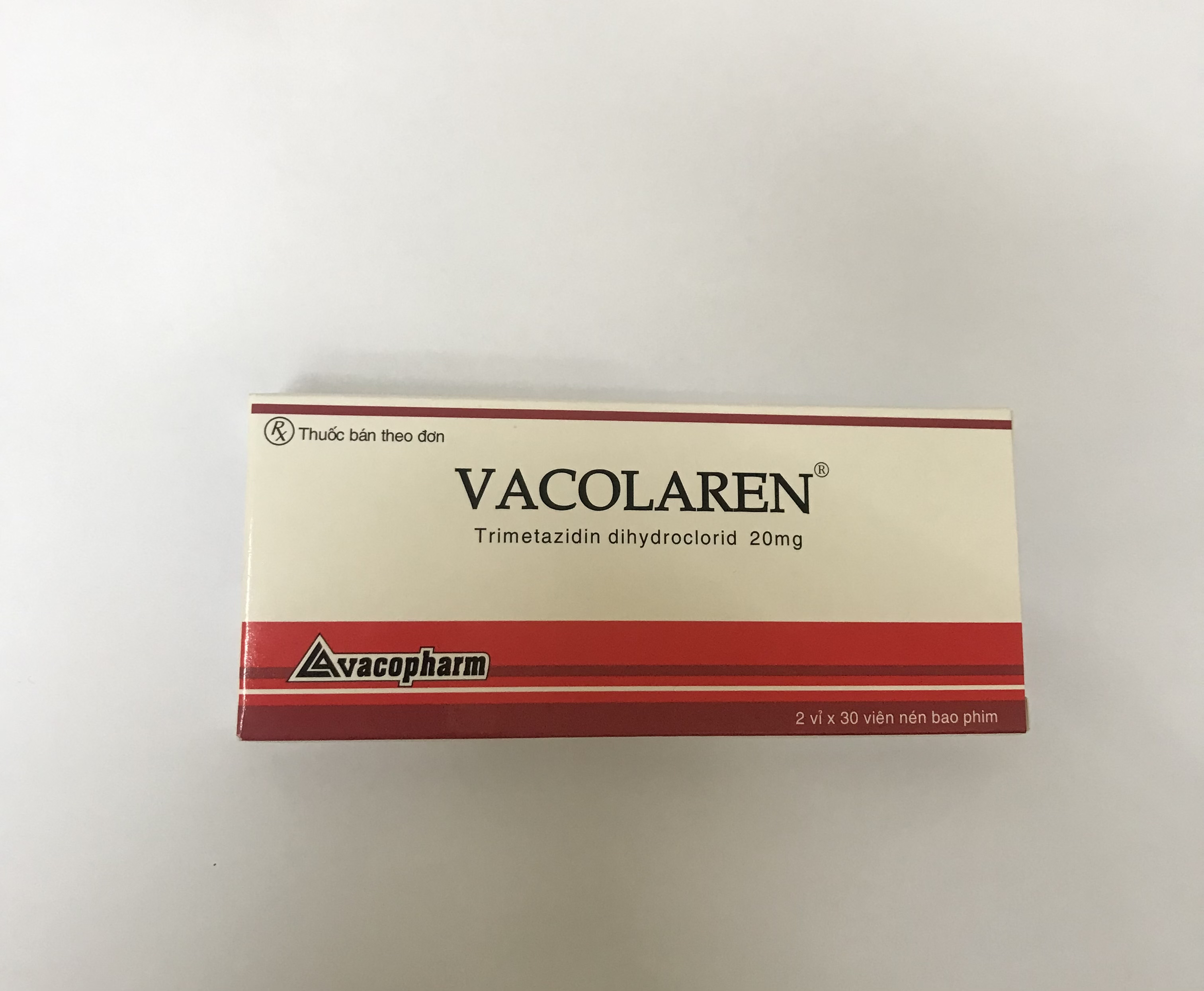 Vacolaren 20 mg | Thuốc điều trị tim mạch | Nhà thuốc Mega3