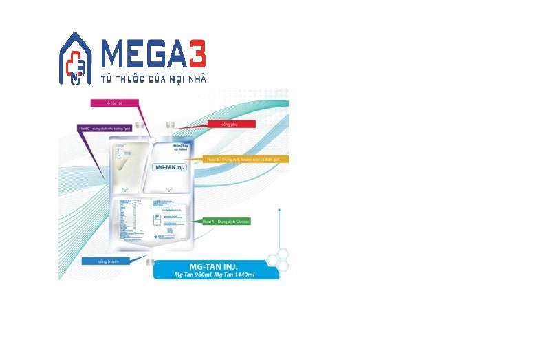 Đạm ba ngăn Mg Tan 1440ml | Nhà Thuốc Mega3