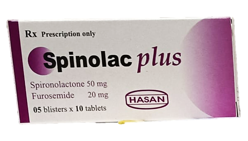 Spinolac Plus - Thuốc điều trị phù, tăng huyết áp hiệu quả