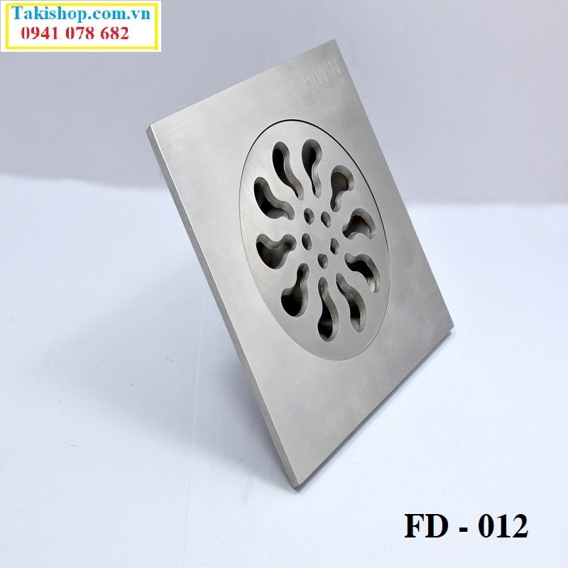 HIWIN FD - 012 GA THOÁT SÀN INOX 304 CAO CẤP CHỐNG MÙI HÔI GIÁ RẺ ĐẸP