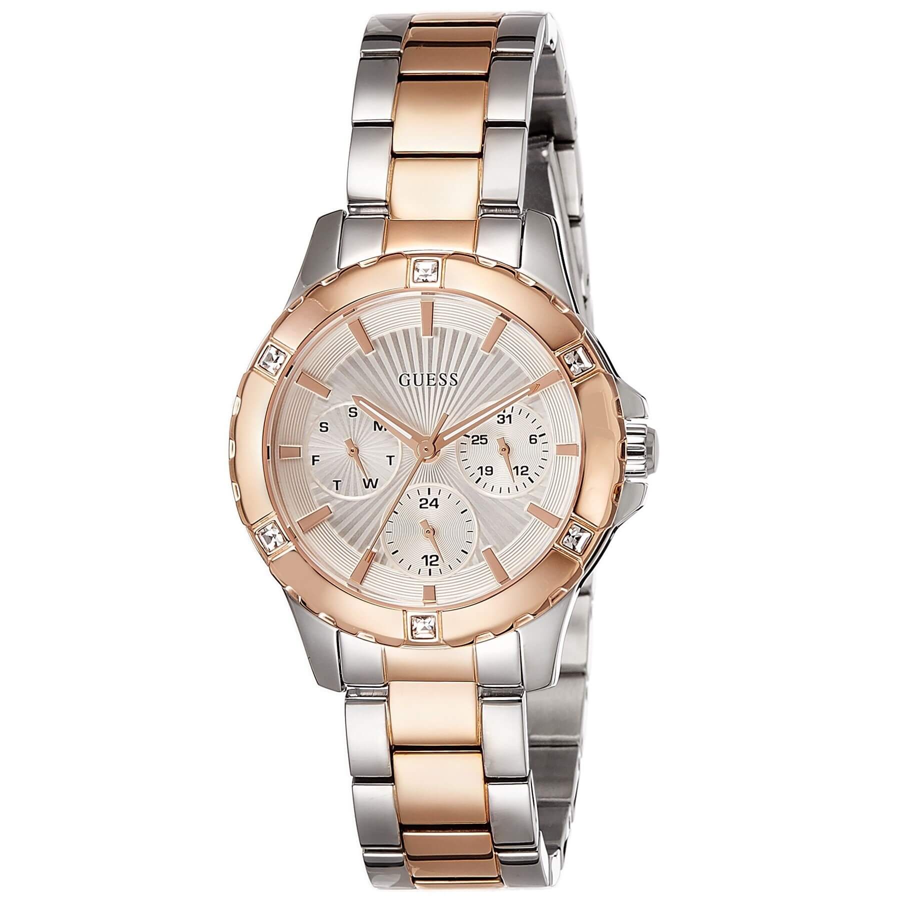 Đồng Hồ Nữ Guess W0443L4 Dây Inox Demi Rose Gold 35mm Shop Đồng Hồ Xách Tay