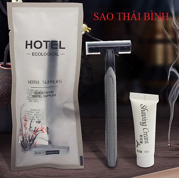 Dao cạo râu - Bộ sản phẩm Amenities cung cấp bởi SAO THÁI BÌNH