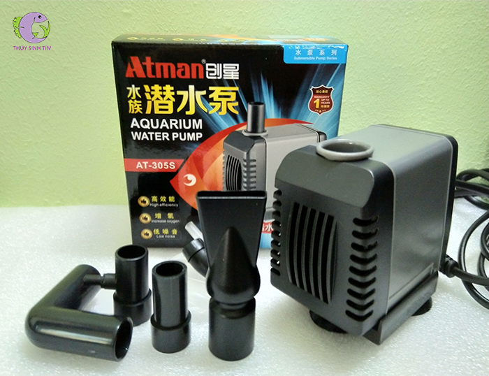 Máy Bơm Atman AT-305s | Thủy Sinh Tím