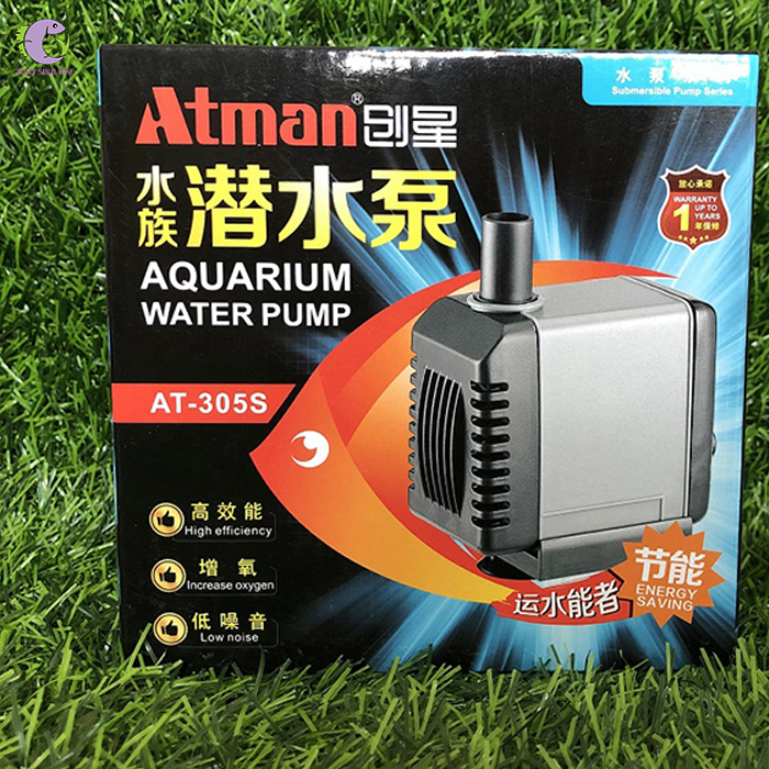 Máy Bơm Atman AT-305s | Thủy Sinh Tím