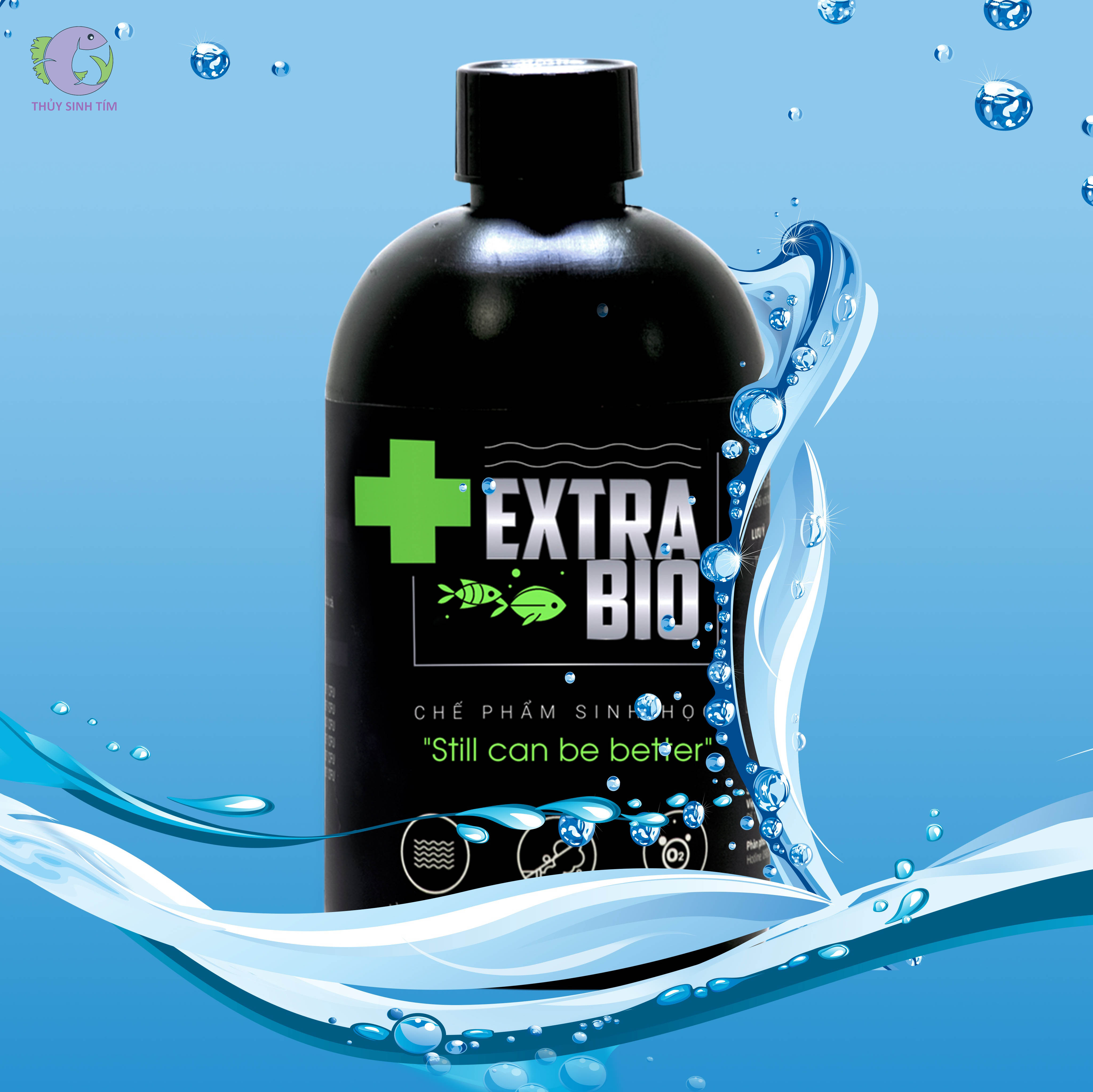 Chế Phẩm Sinh Học Extrabio 250ml/40 | Thủy Sinh Tím