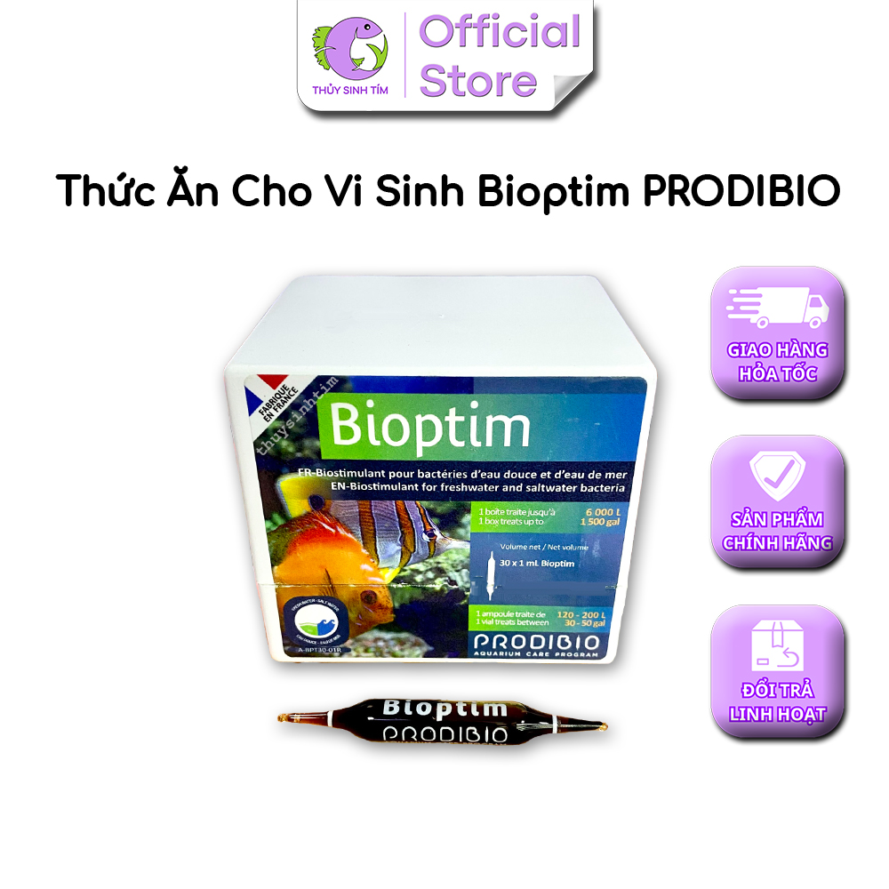 Thức Ăn Cho Vi Sinh Bioptim Prodibio | Thủy Sinh Tím