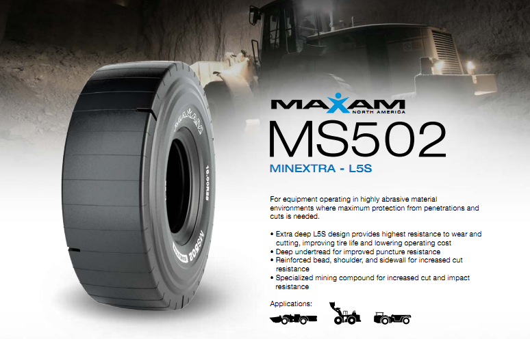 MS502 MINEXTRA - L5S Maxam Tire